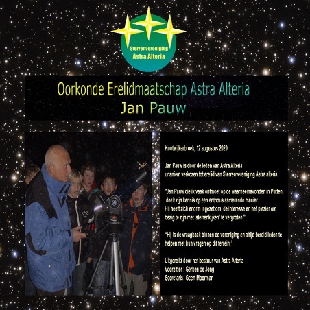 Ereleden - Astra Alteria